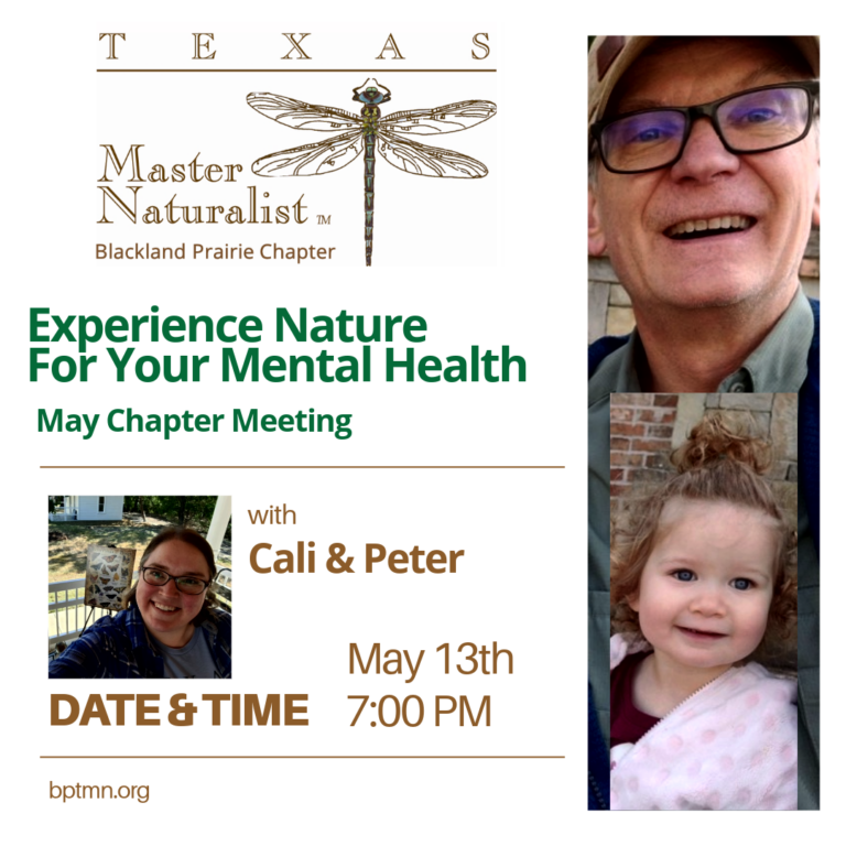 2025 May Chapter Meeting with Cali and Peter | “Experience Nature For ...
