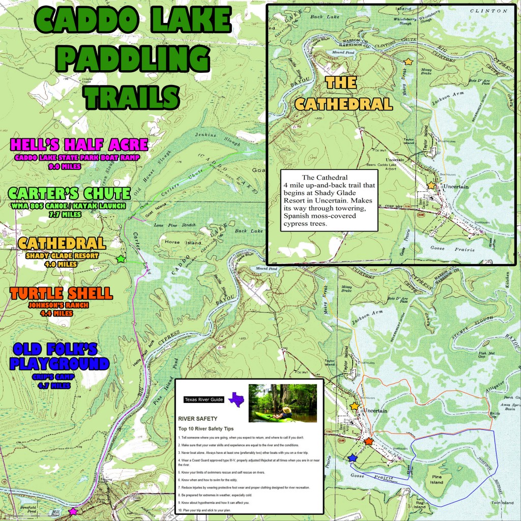 Paddling Trails Maps and Info
